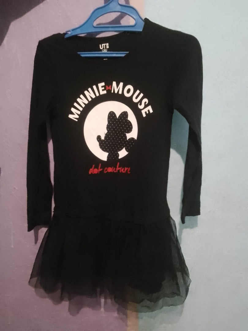 Uniqlo Mickey Mouse Tutu Dress, Babies & Kids, Babies & Kids Fashion on ...