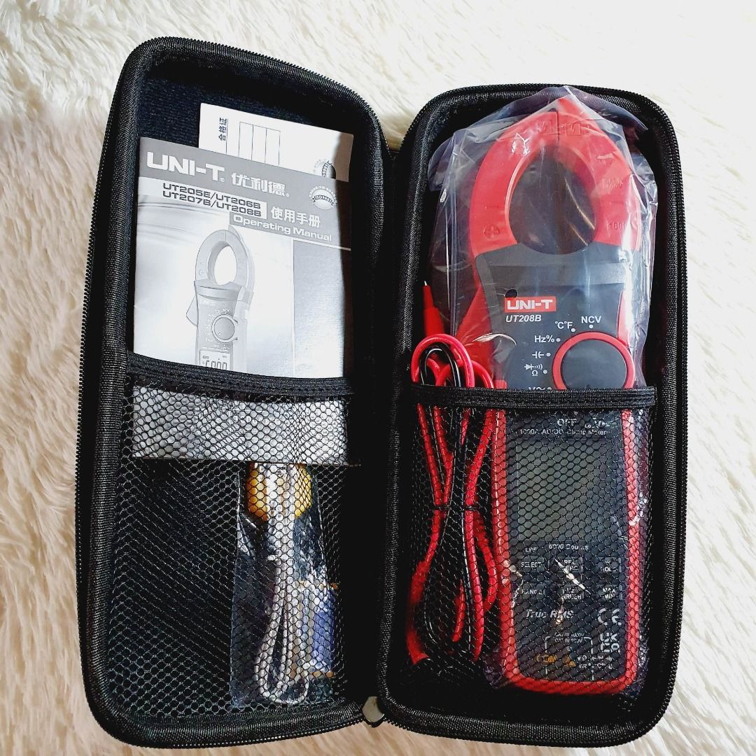 UNI-T UT208B Digital Clamp Meter 1000A True RMS Smart Electrician ...
