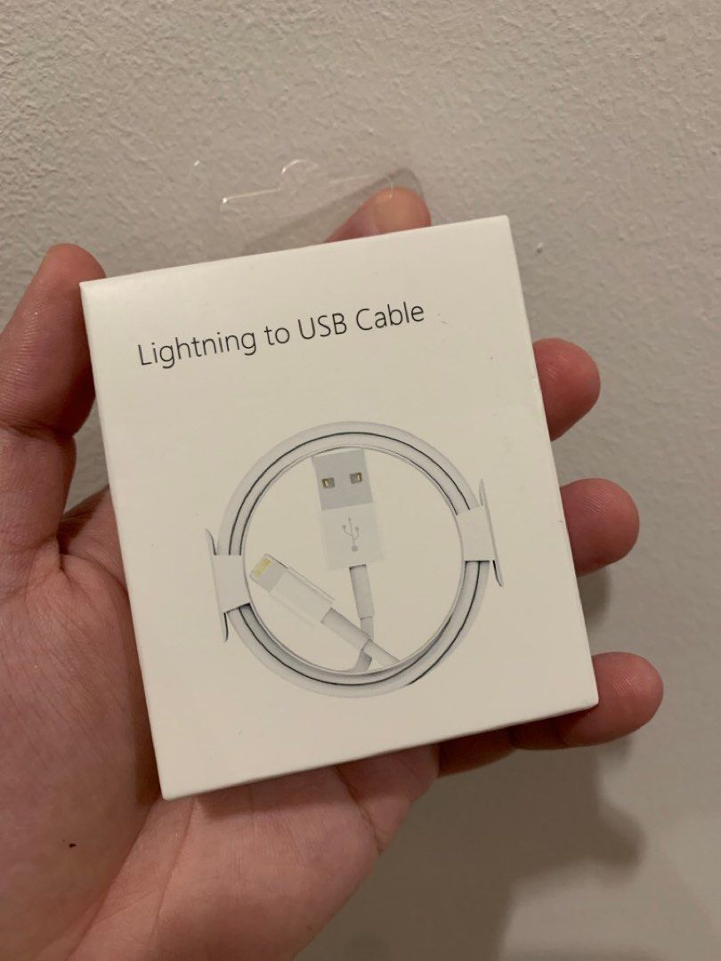 USB lightning 1 meter, Mobile Phones & Gadgets, Mobile & Gadget Accessories, Chargers & Cables ...