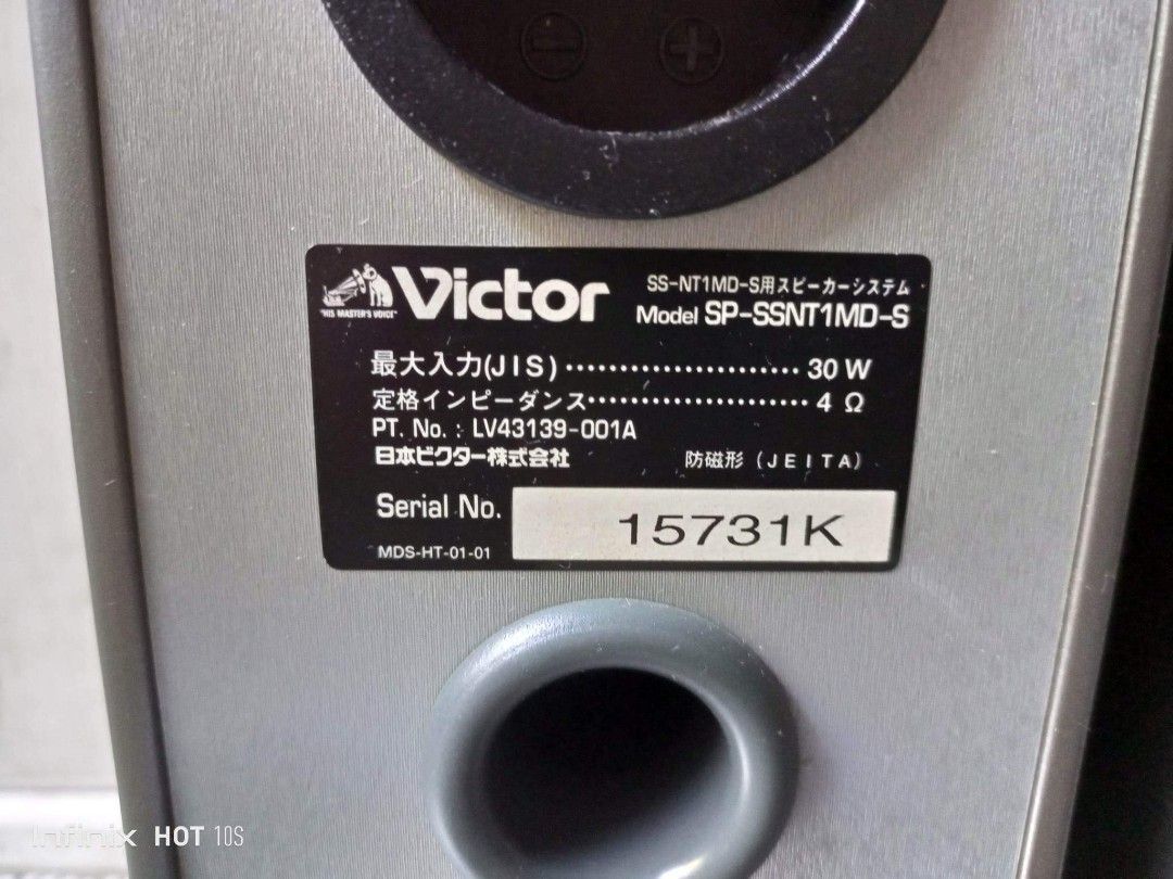 Victor Full Range Speaker, Audio, Soundbars, Speakers & Amplifiers on ...