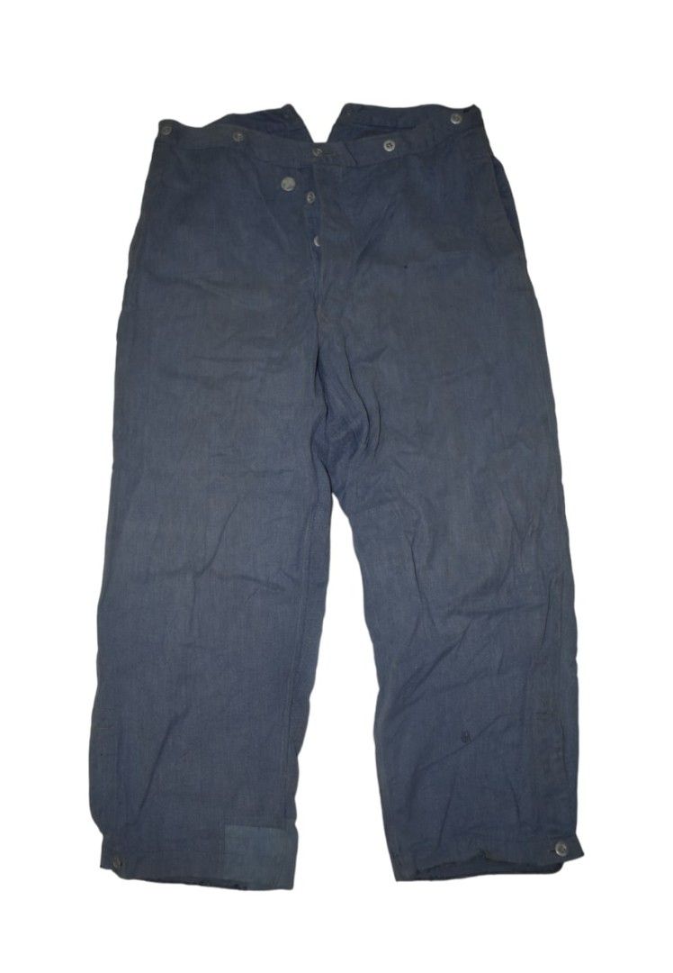 VINTAGE 40'S WW2 SWISS MILITARY PANTS WORKWEAR, Men's Fashion, Bottoms ...