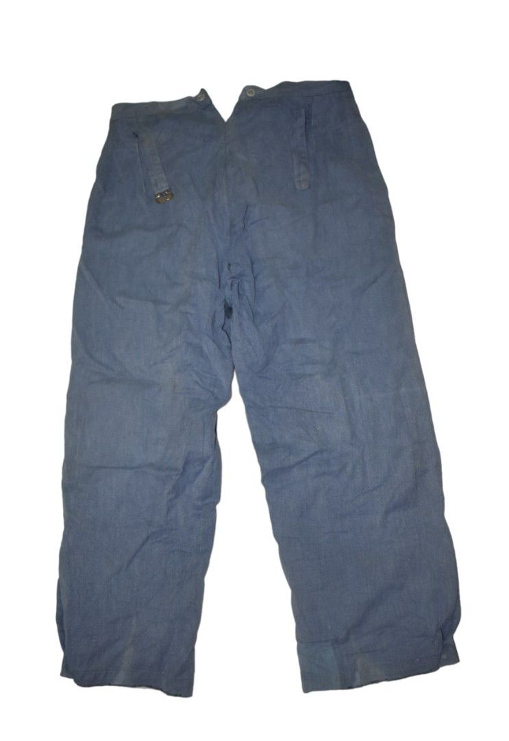 VINTAGE 40'S WW2 SWISS MILITARY PANTS WORKWEAR, Men's Fashion, Bottoms ...