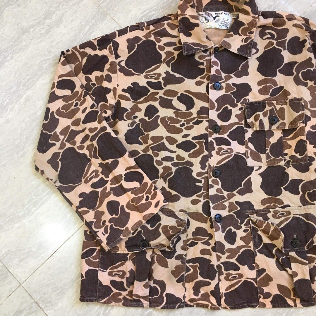 Vintage duck bay camo hunting jacket, Men's Fashion, Coats, Jackets and ...