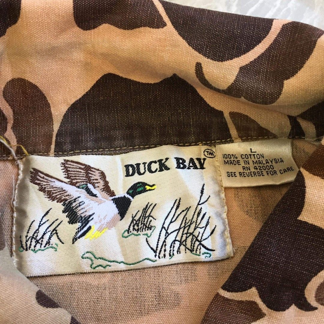 Vintage duck bay camo hunting jacket, Men's Fashion, Coats, Jackets and ...