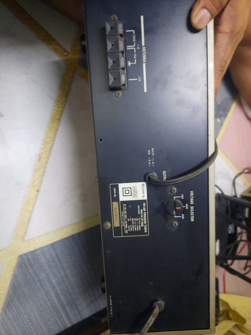 Vintage Sony ST-313S FM-AM Program Tuner, Audio, Other Audio Equipment ...