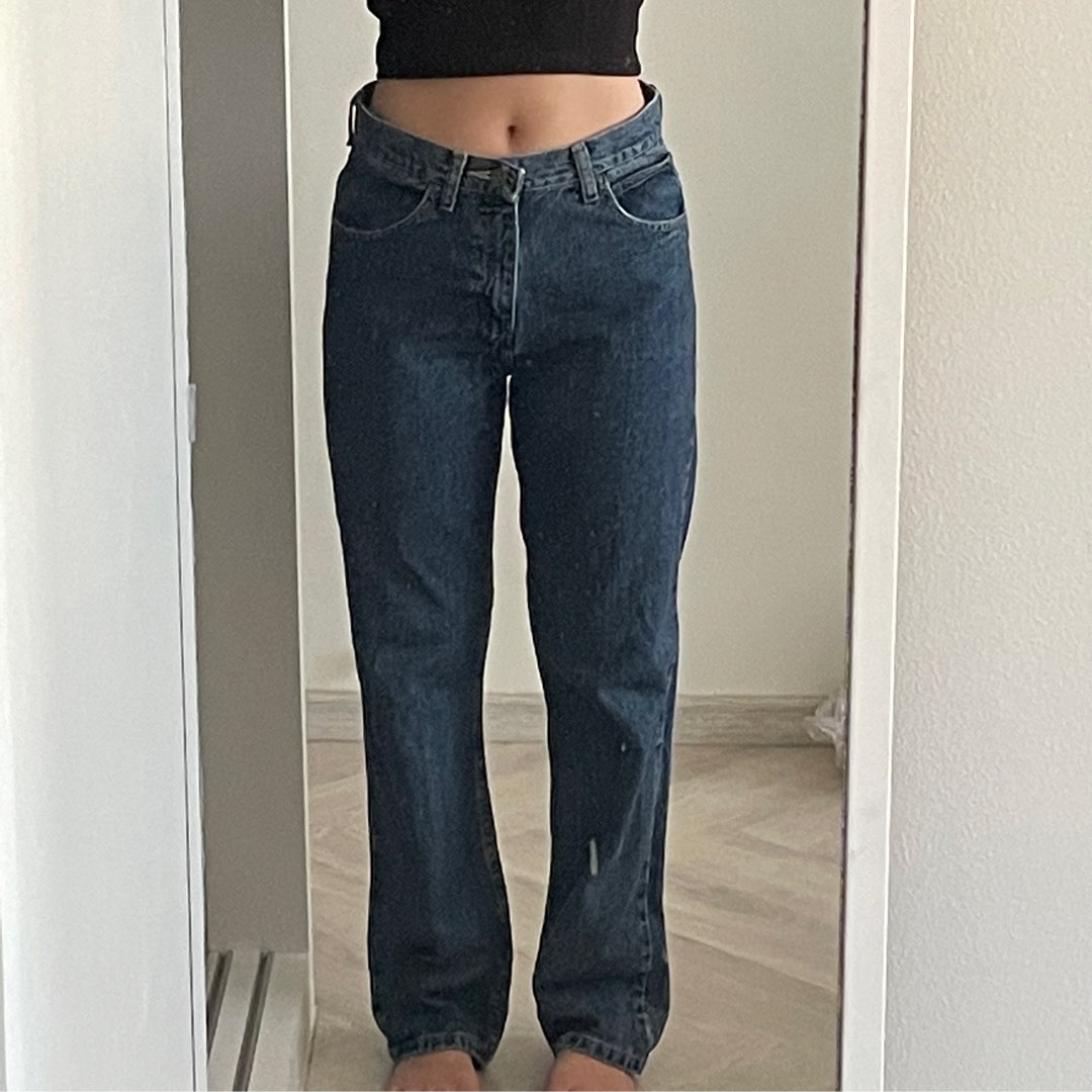 Vintage Straight Leg Jeans, Women's Fashion, Bottoms, Jeans & Leggings ...