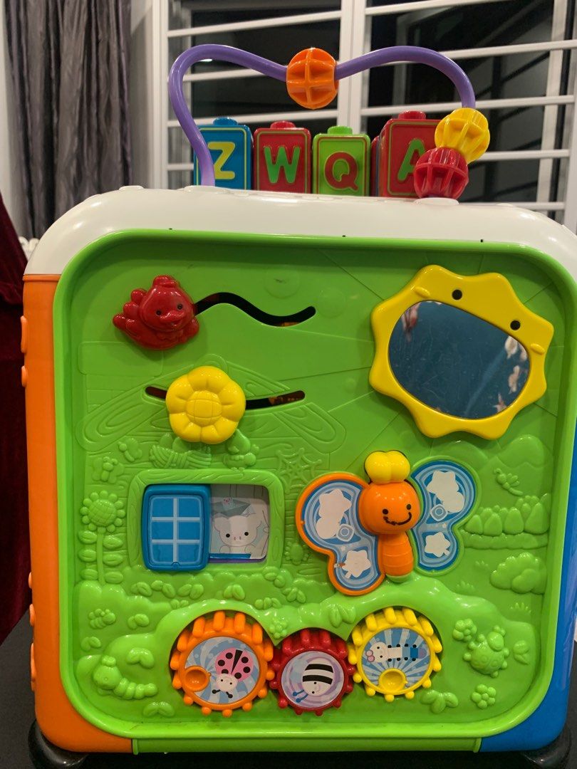 VTech activity cube, Babies & Kids, Infant Playtime on Carousell