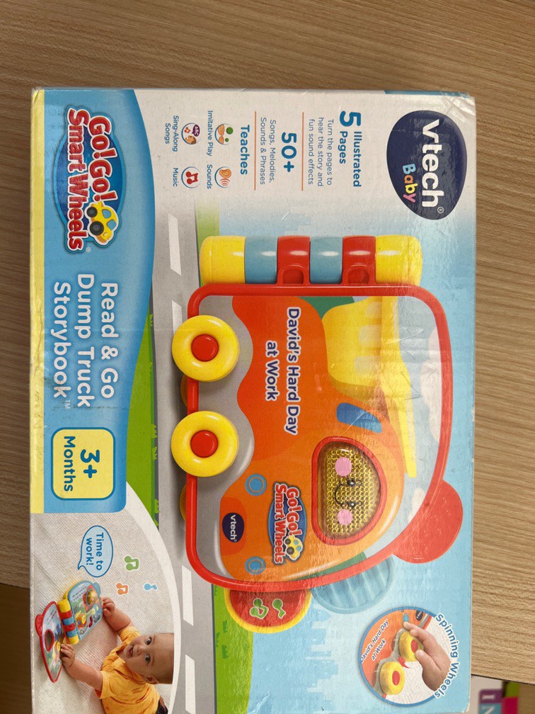VTECH BABY - dump truck, Hobbies & Toys, Toys & Games on Carousell