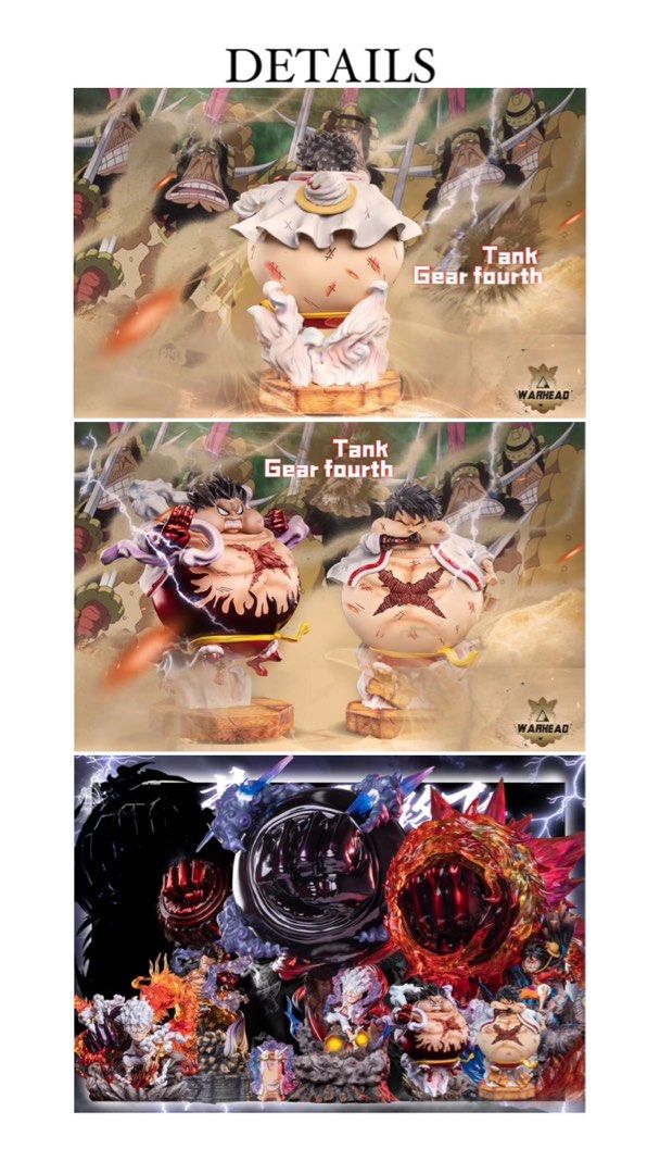 Warhead Studio - WCF Luffy Series - Luffy Tankman 2.0, Hobbies & Toys, Toys & Games on Carousell