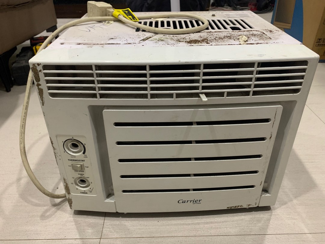 Window Type Aircon 0.75HP, TV & Home Appliances, Air Conditioning and ...