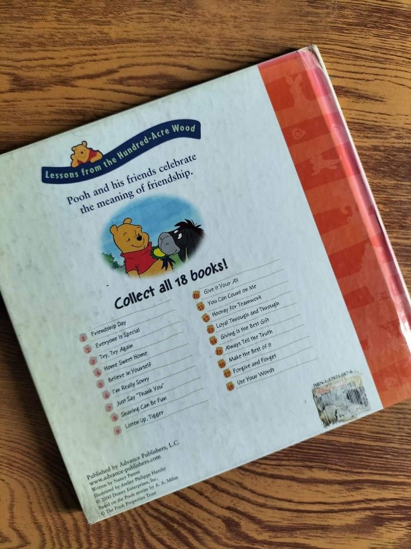 Winnie the Pooh Friendship Day, Hobbies & Toys, Books & Magazines ...