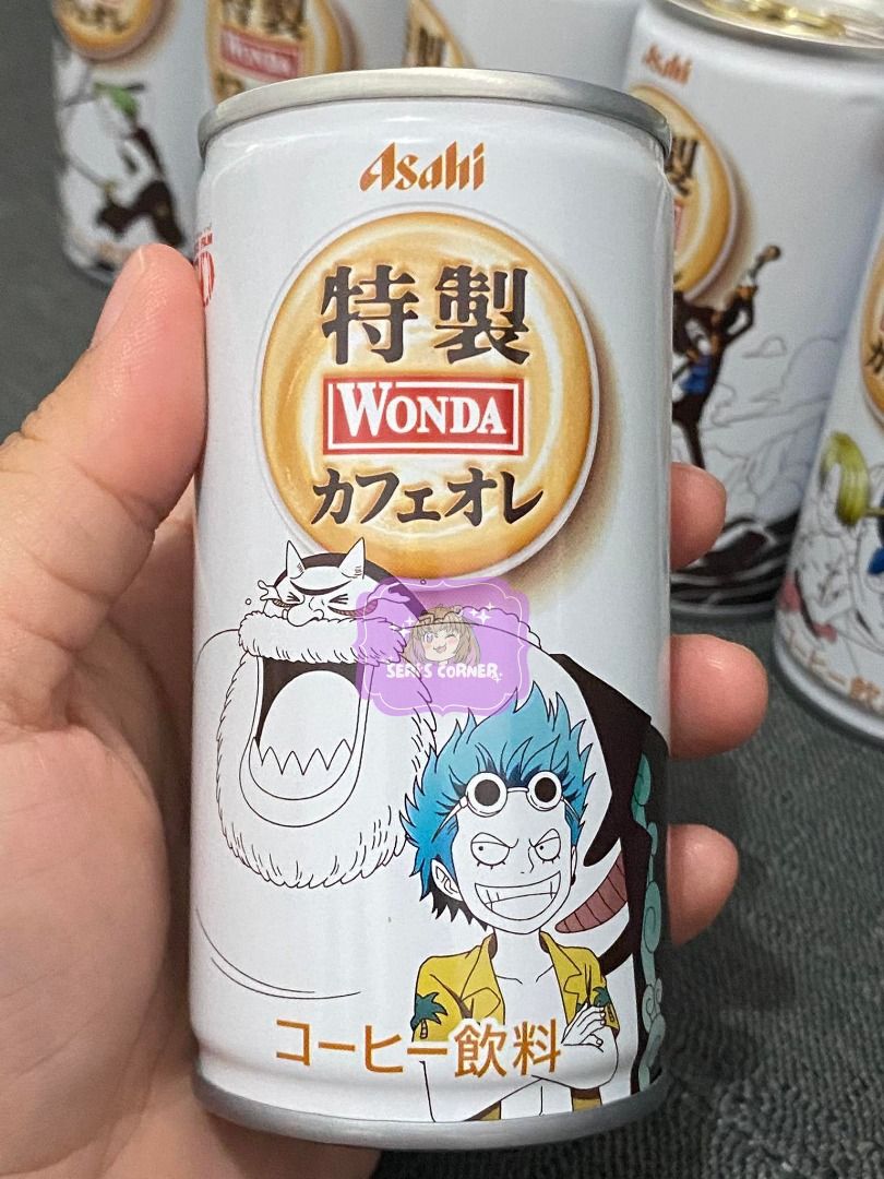 WONDA x ONE PIECE Cafe Au Lait 185g (100php each), Food & Drinks ...