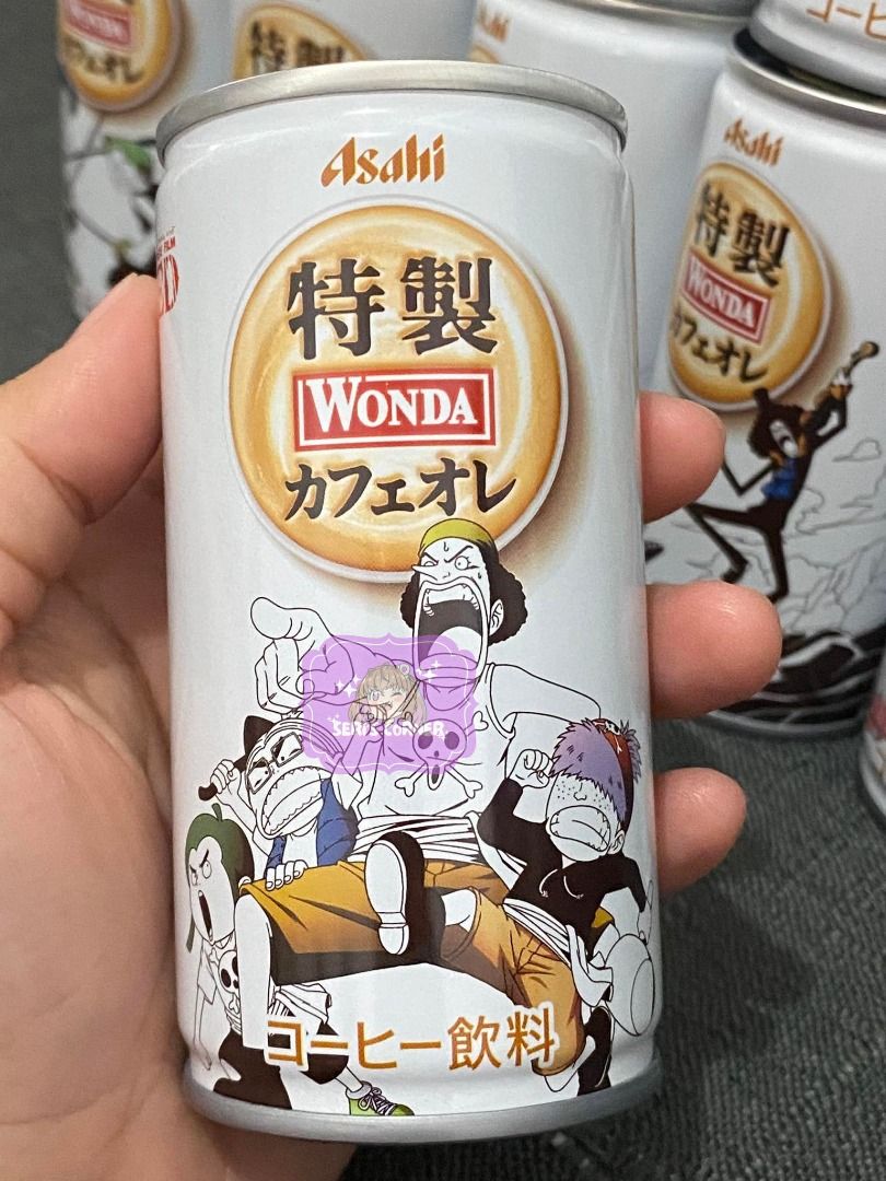 WONDA x ONE PIECE Cafe Au Lait 185g (100php each), Food & Drinks ...