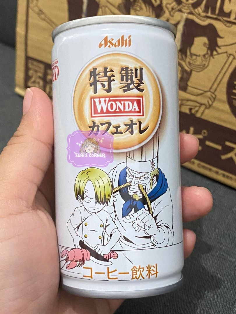 WONDA x ONE PIECE Cafe Au Lait 185g (100php each), Food & Drinks ...