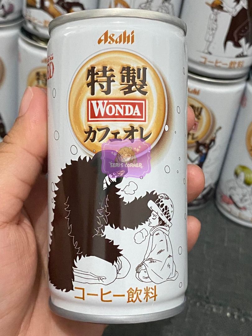 WONDA x ONE PIECE Cafe Au Lait 185g (100php each), Food & Drinks ...
