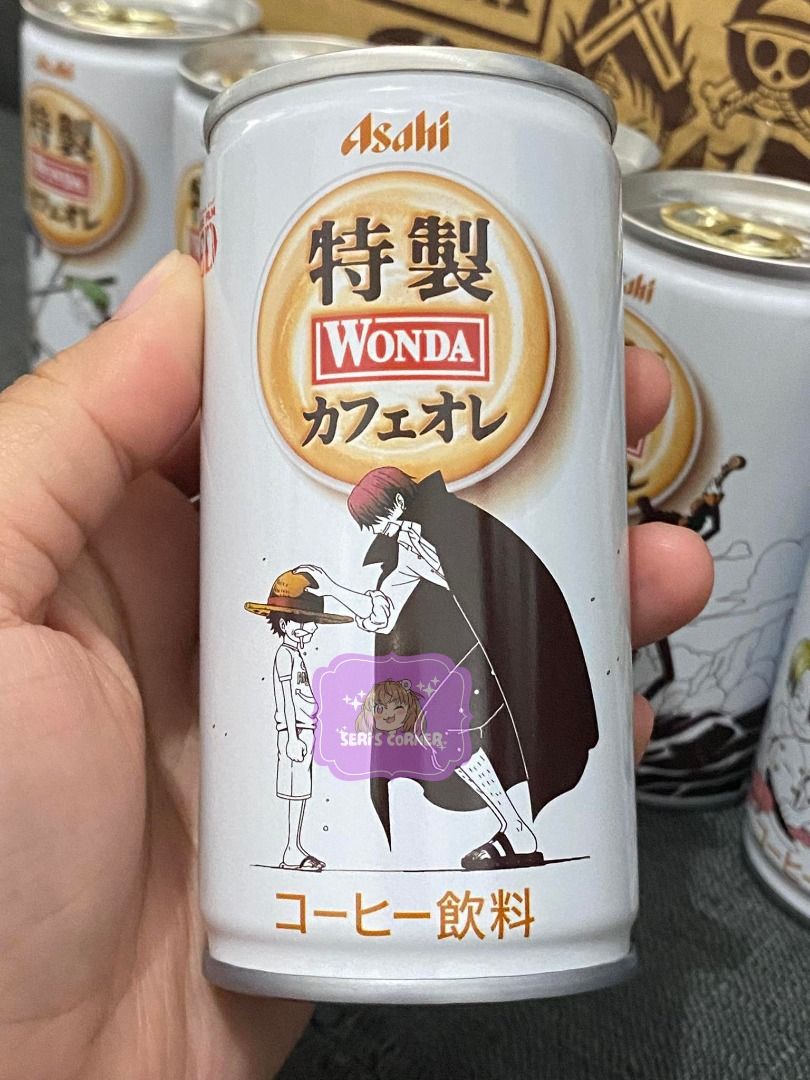 WONDA x ONE PIECE Cafe Au Lait 185g (100php each), Food & Drinks ...