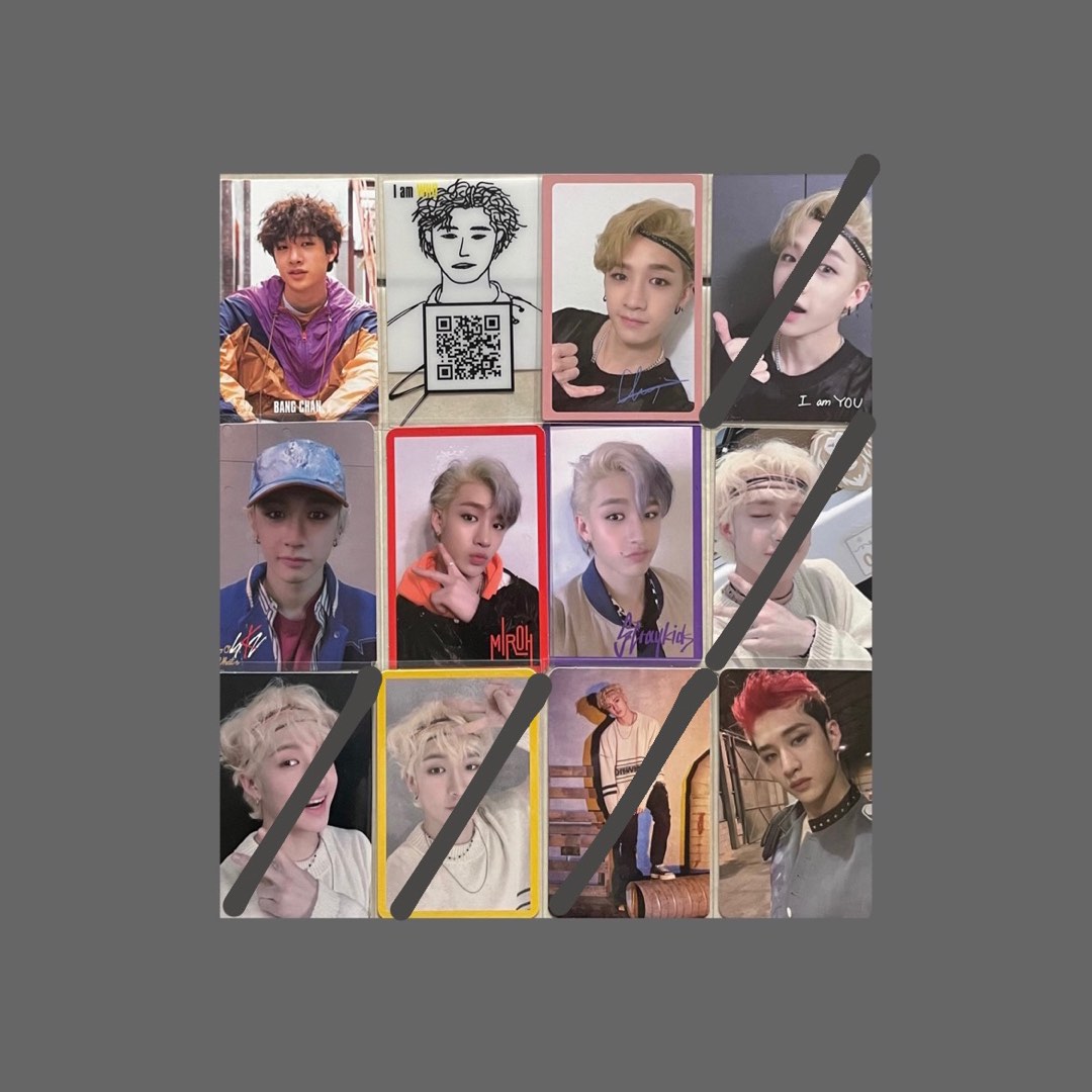 WTS/LFB Stray Kids Bang Chan Assorted Album Pcs, Hobbies & Toys ...