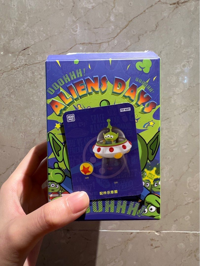 WTT/WTS BNIF Popmart Aliens Days Mysterious Visitor, Hobbies & Toys ...