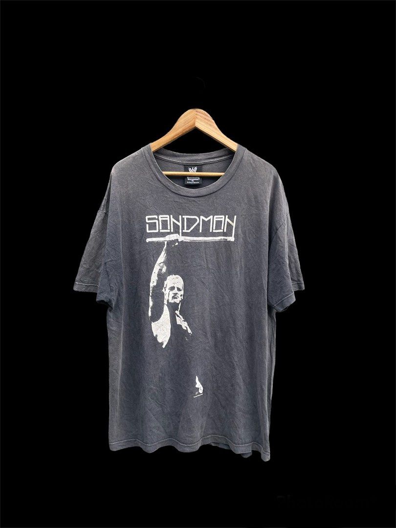 WWF WWE ECW Sandman, Men's Fashion, Tops & Sets, Tshirts & Polo Shirts ...