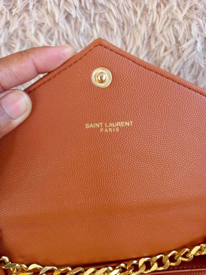 YSL Envelope Caviar, Luxury, Bags & Wallets on Carousell