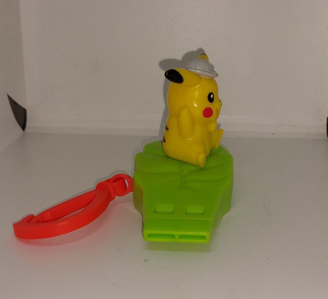 2020 Mcdonald's Happy Meal Pokemon Pikachu Whistle Collectible Toy ...