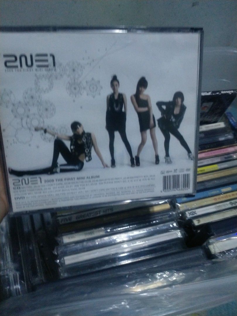 2NE1 1st Mini Album CD+DVD, Hobbies & Toys, Music & Media, CDs & DVDs on Carousell