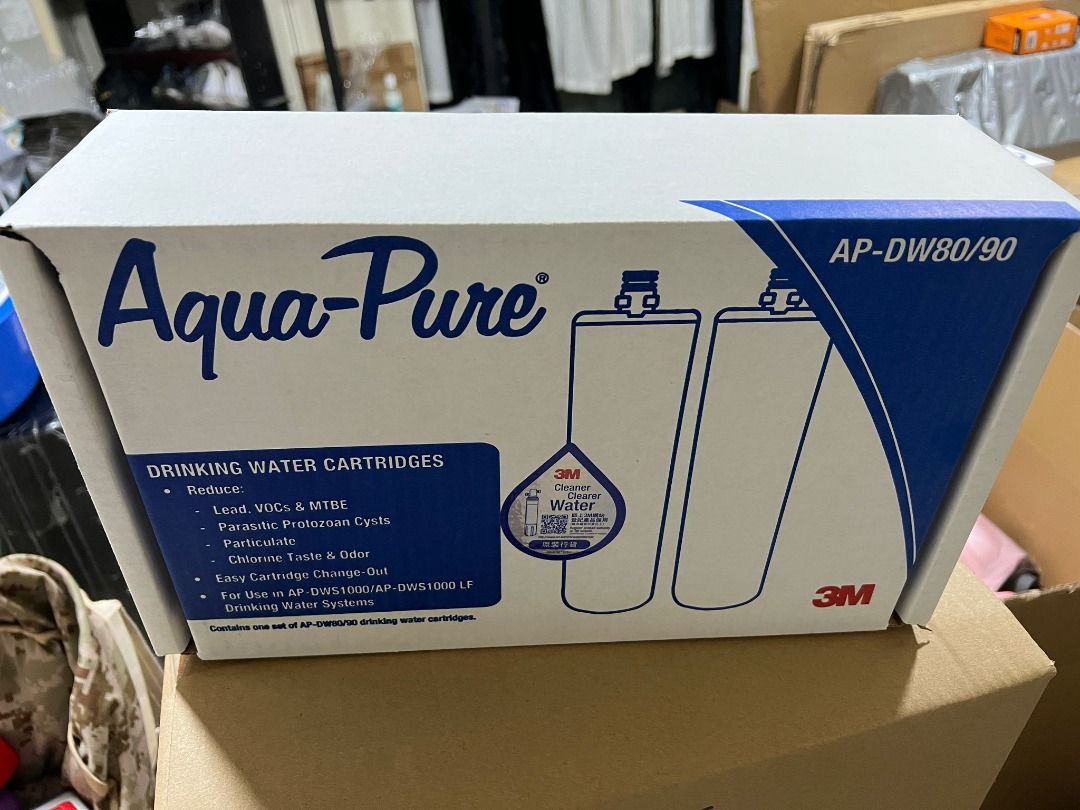 全新 現貨 香港行貨 3M DWS1000 濾芯 80/90 8090 80-90 water filter ap-dw80/90, 家庭電器 ...
