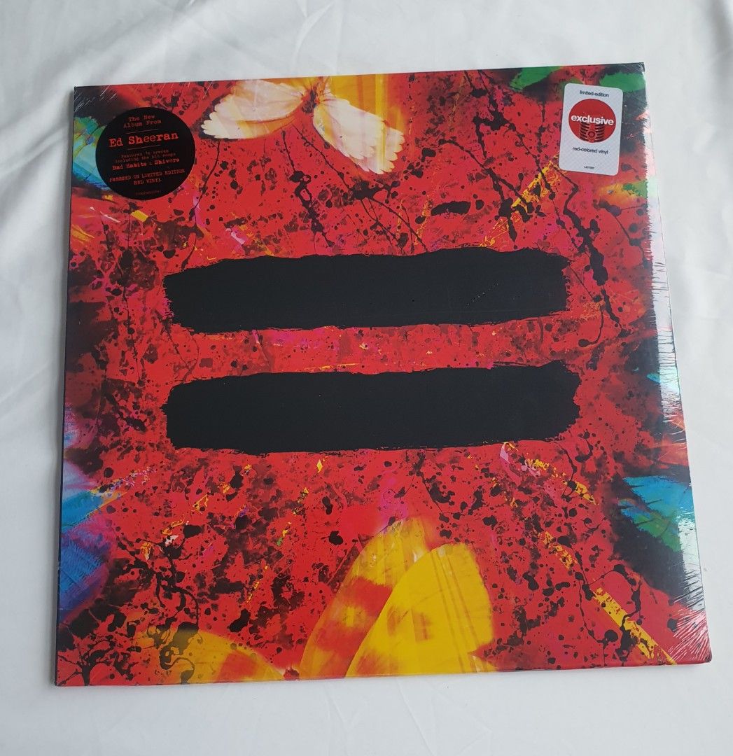 = (Equals) - Ed Sheeran vinyl (Limited Edition Red Color), Hobbies ...