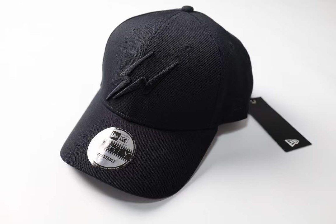 外國預訂 fragment design x new era 刺繡logo cap帽, 男裝, 手錶及配件, 棒球帽、帽 - Carousell