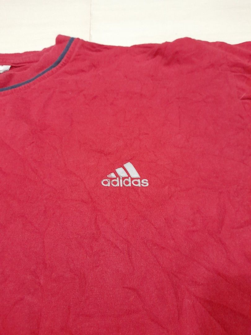 Adidas Plain Pit 23 (Used), Men's Fashion, Tops & Sets, Tshirts & Polo ...