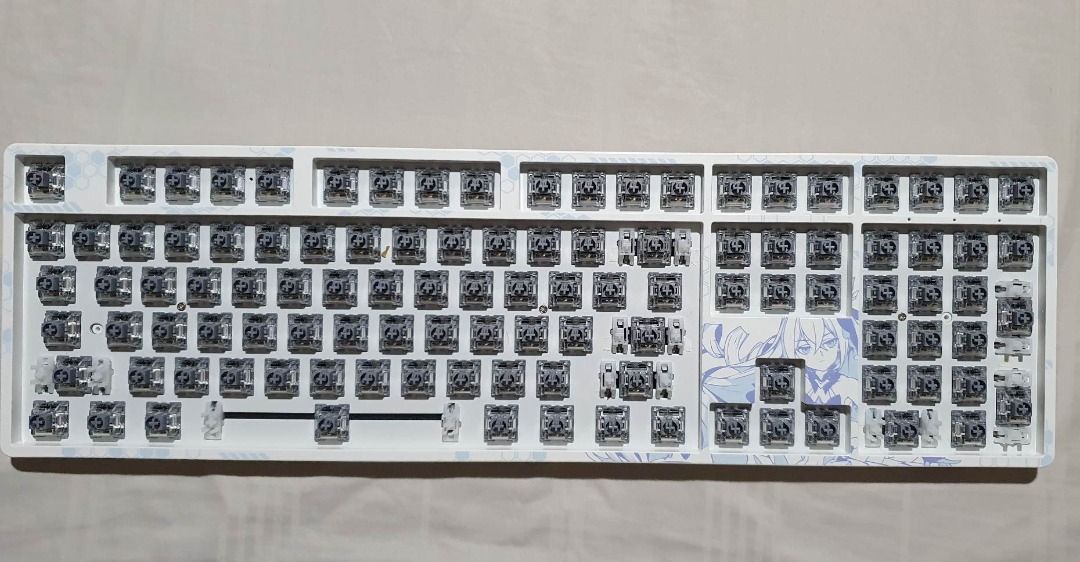 AKKO X Mihoyo Custom mechanical keyboard Bronya Herrscher of Reason ...