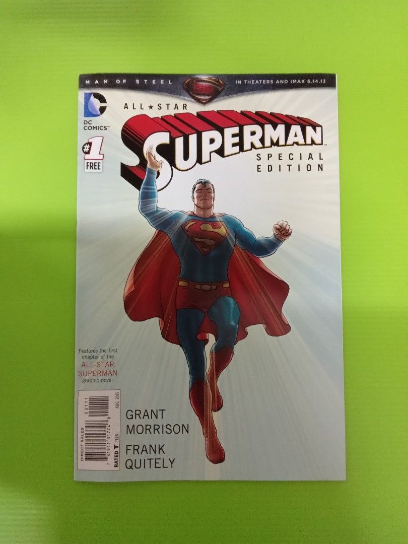 All Star Superman: Special Edition #1 ( Frank Quitely - Cover Art ) DC ...