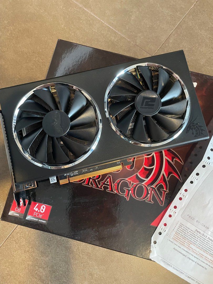 AMD RX5700 XT Red Dragon, Computers & Tech, Parts & Accessories ...