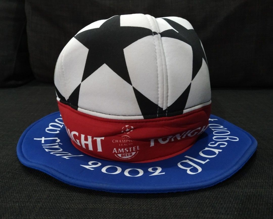 Amstel Beer Hat Glasgow 2002 Final Champions League, Men's Fashion ...