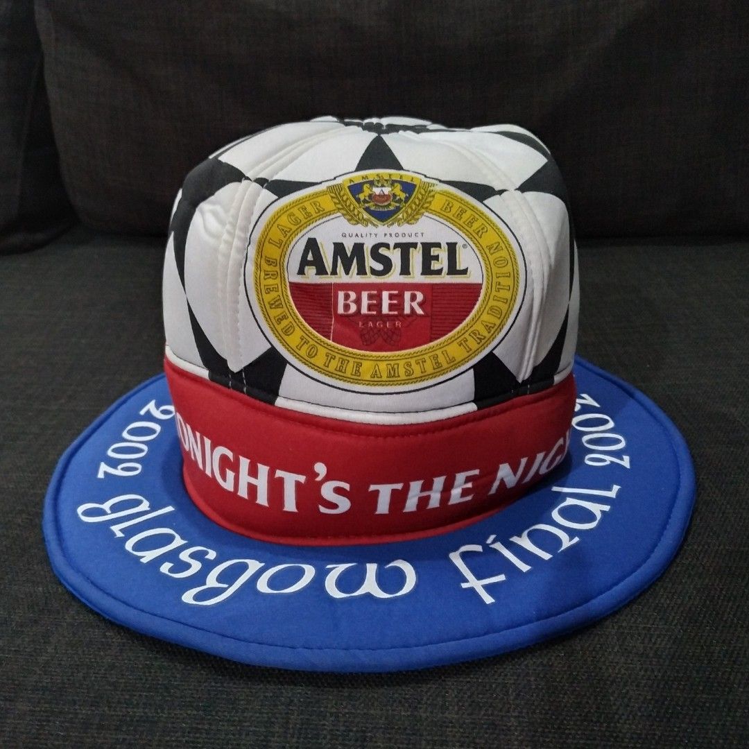 Amstel Beer Hat Glasgow 2002 Final Champions League, Men's Fashion ...