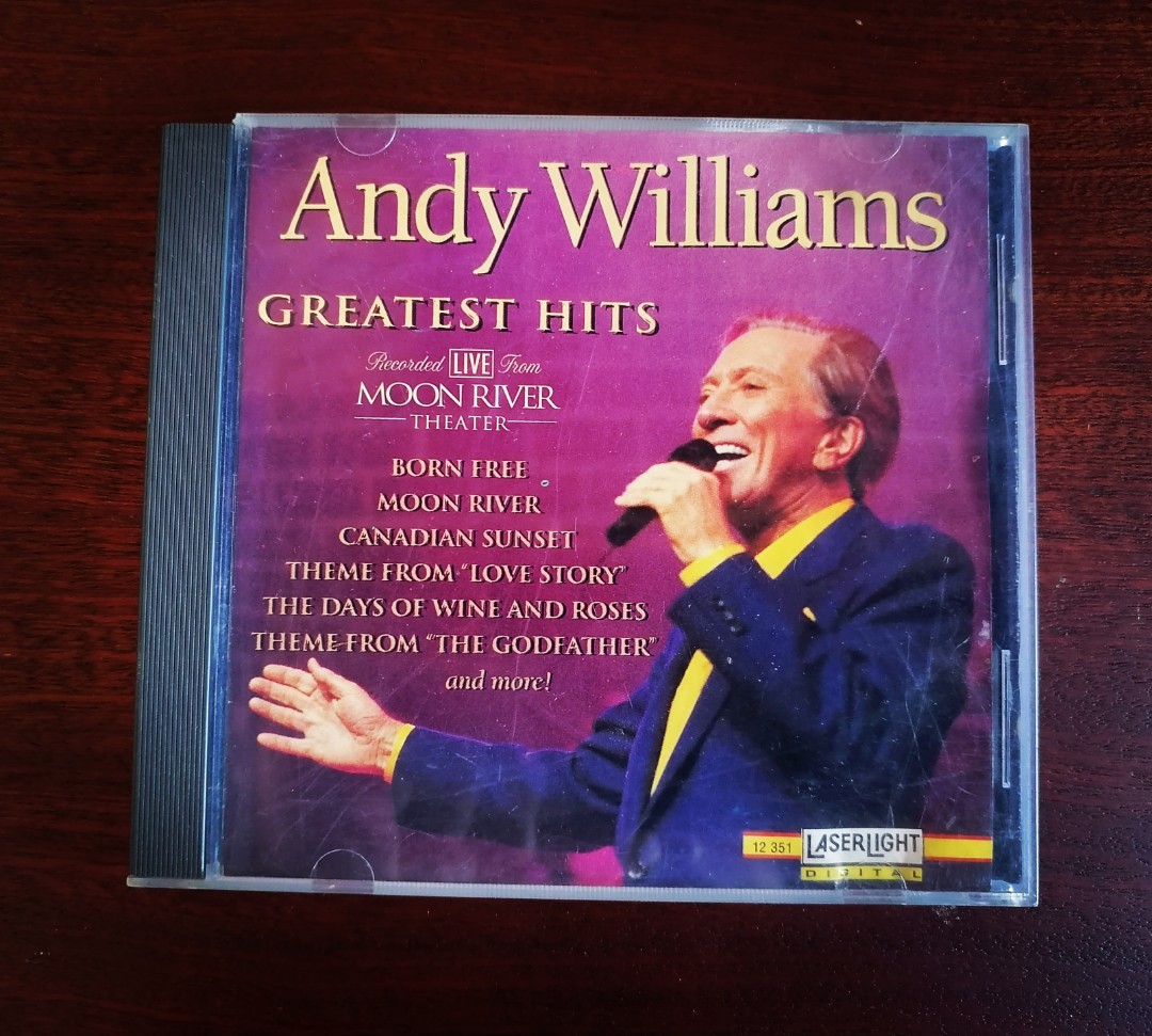 Andy Williams Greatest Hits CD Original CDs for Sale Andy Williams CD ...