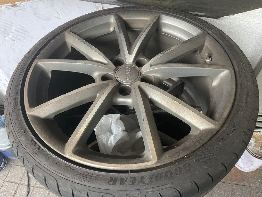 Audi A3,A4,A5 original sports alloy rims, Car Accessories, Tyres & Rims ...