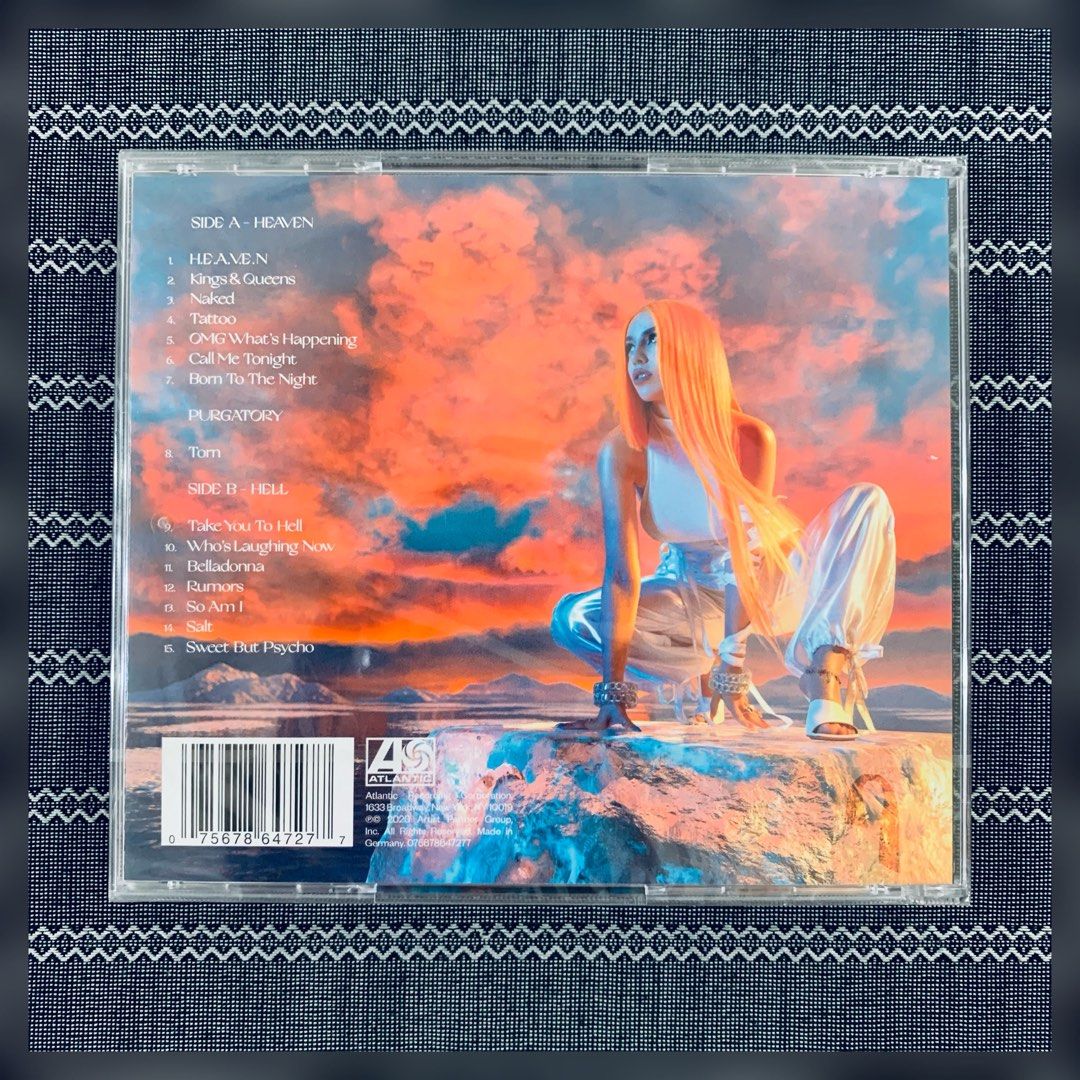 Ava Max - Heaven & Hell [Imported Edition] CD, Hobbies & Toys, Music ...