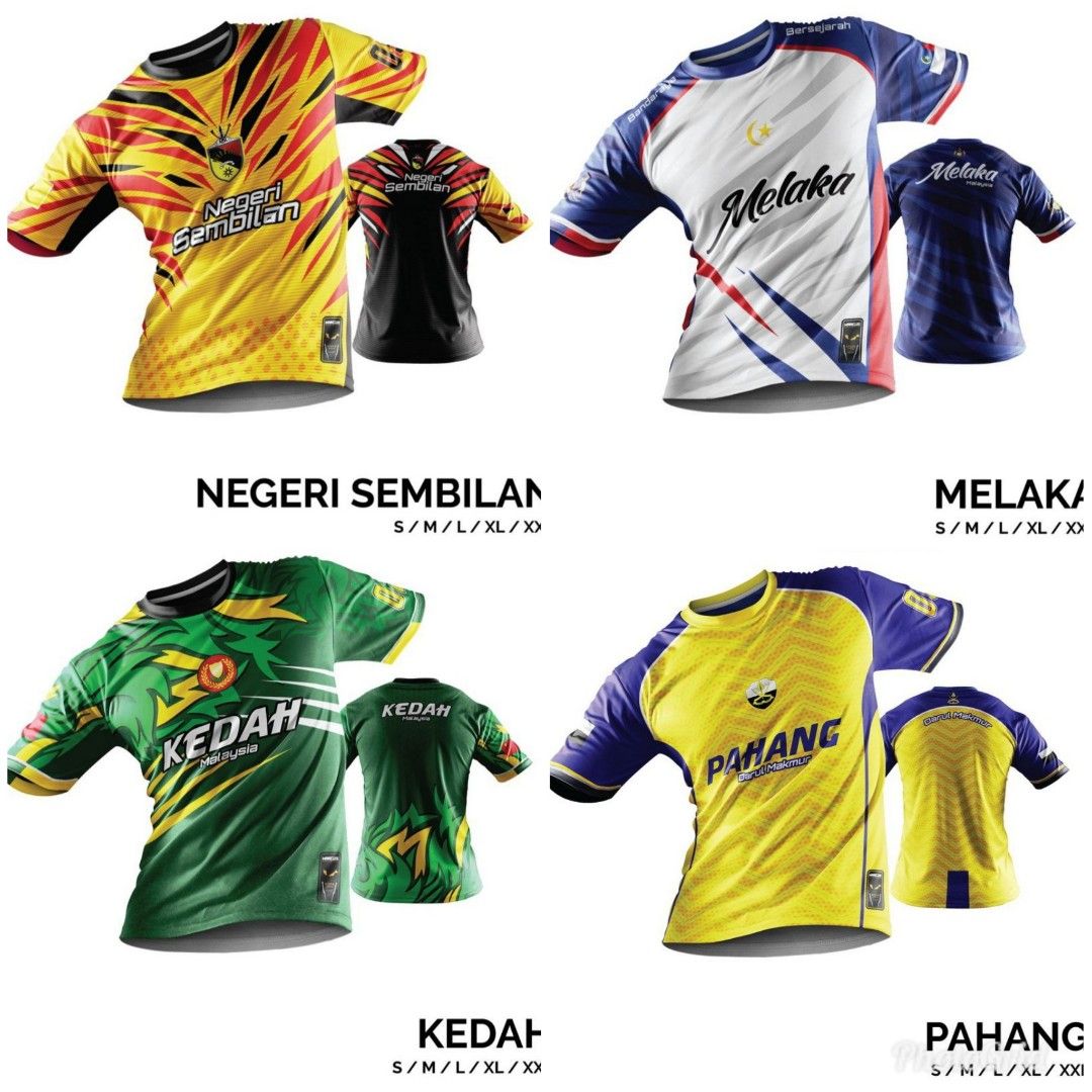 Baju Jersi Negeri Malaysia, Audio, Other Audio Equipment on Carousell