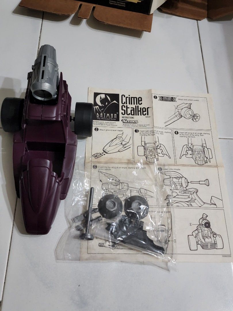 Electronic Crime Stalker (Batman -The Animated Series "Kenner "1993 ...