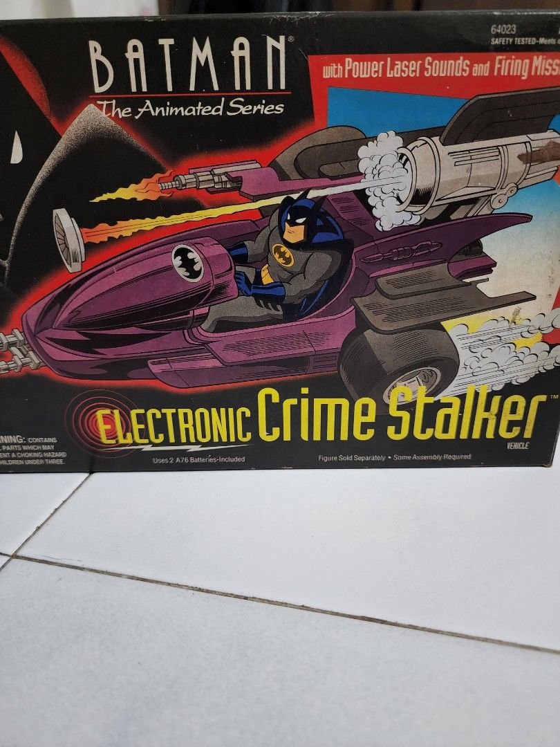 Electronic Crime Stalker (Batman -The Animated Series "Kenner "1993 ...