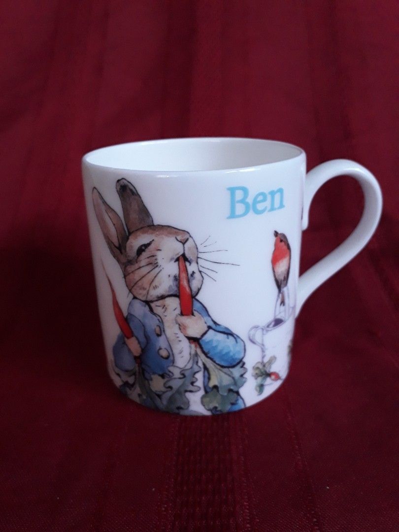 Beatrix Potter Peter Rabbit Ceramic Mug, Hobbies & Toys, Memorabilia ...