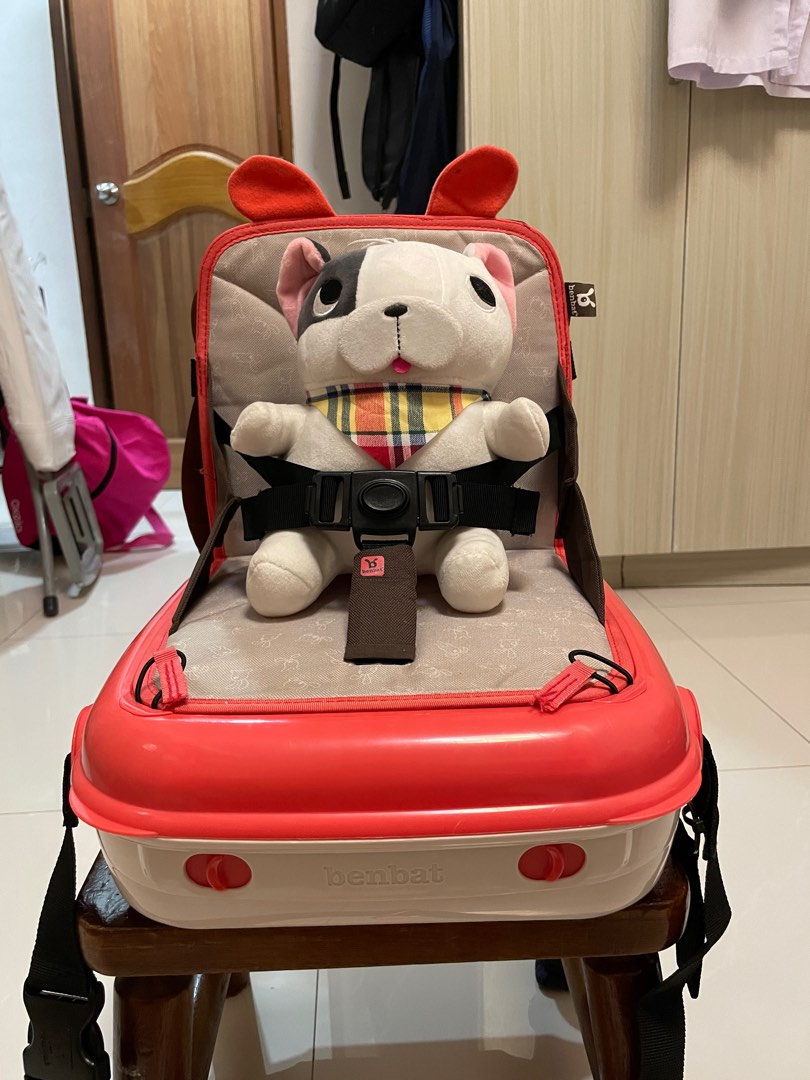 Benbat travel booster seat portable, Babies & Kids, Going Out, Car ...