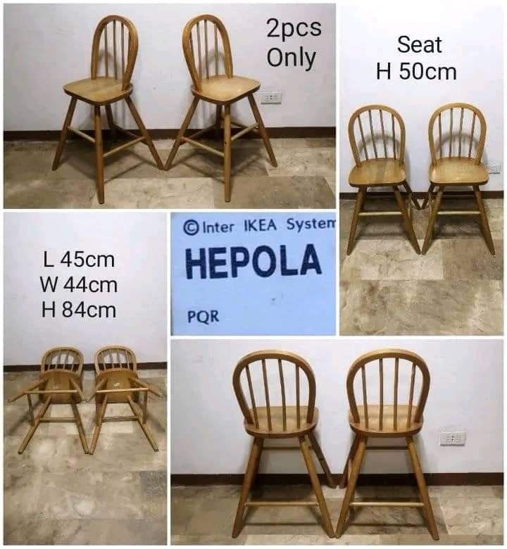 Bentwood High chairs IKEA brand, Furniture & Home Living, Furniture ...