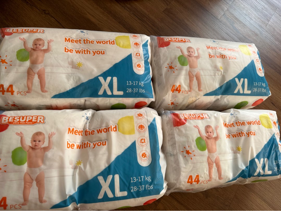 Besuper Diapers Pants XL, Babies & Kids, Bathing & Changing, Diapers ...