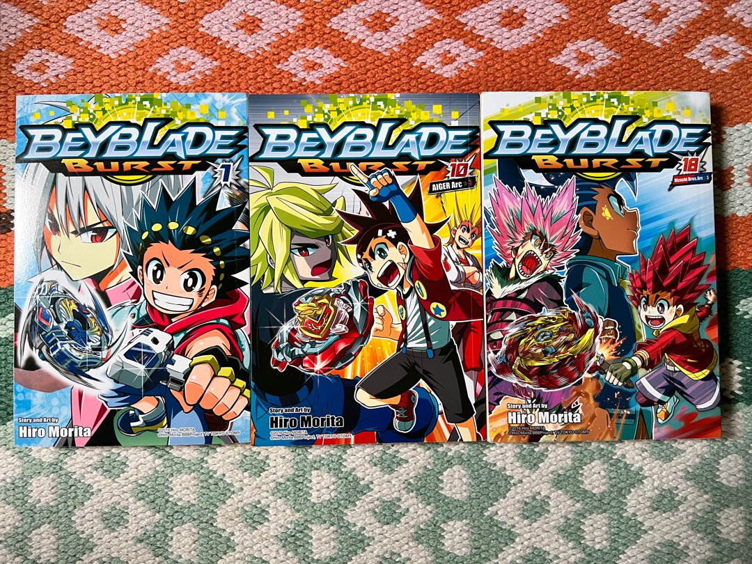 Beyblade Burst Comic Books, Hobbies & Toys, Books & Magazines, Comics ...
