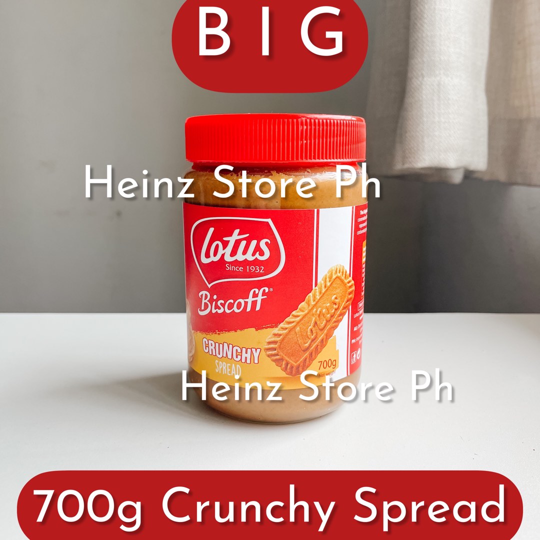 BIG SIZE Lotus biscoff crunchy spread, Food & Drinks, Other Food ...