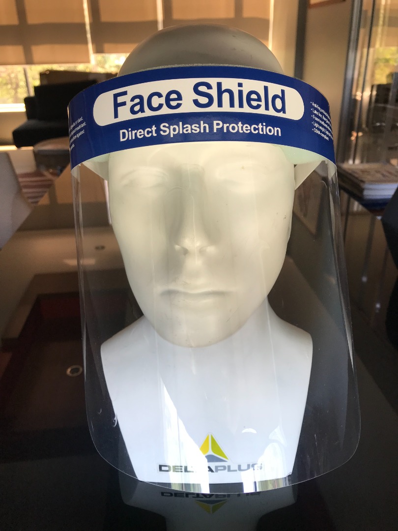 Blue Face Shield Medical Grade Protective Faceshield, Commercial ...