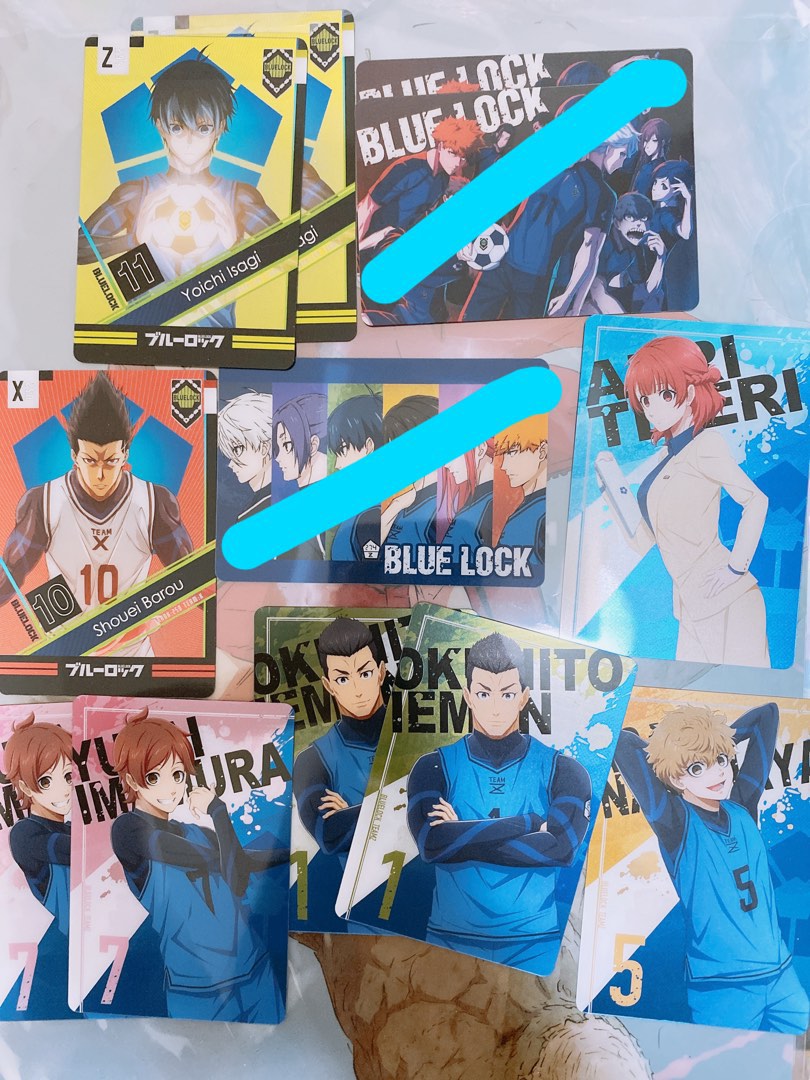 Blue Lock 藍色監獄 金屬卡 , 興趣及遊戲, 玩具 & 遊戲類 - Carousell