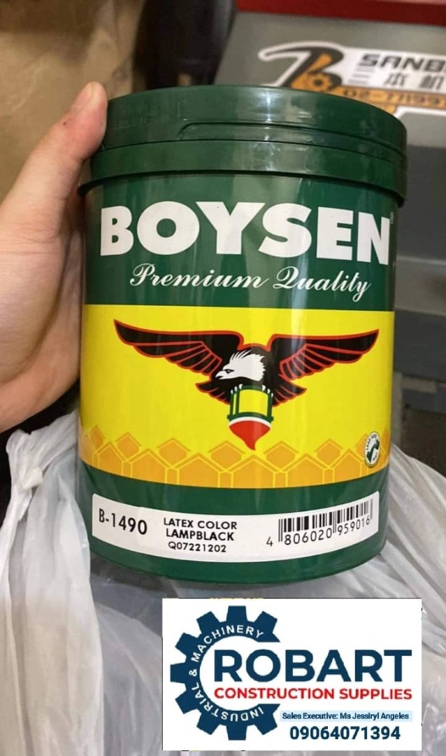 Boysen latex black, Commercial & Industrial, Construction & Building ...